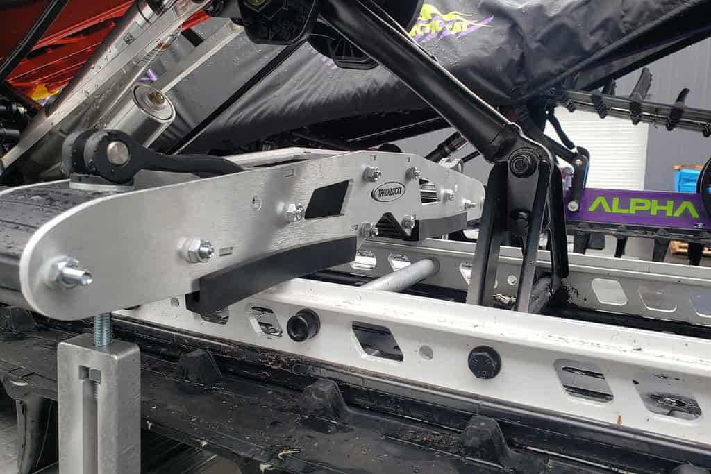 TrackLoxx Snowmobile Rear Hold-Down Clamp - TRUCKBOSS Decks