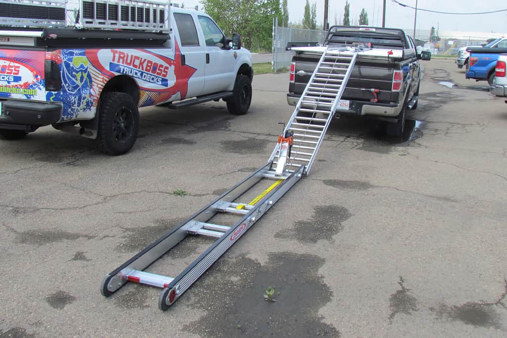 12-Foot FlexxRamp Truck Loading – TruckBoss FlexxLoader Ramp ...