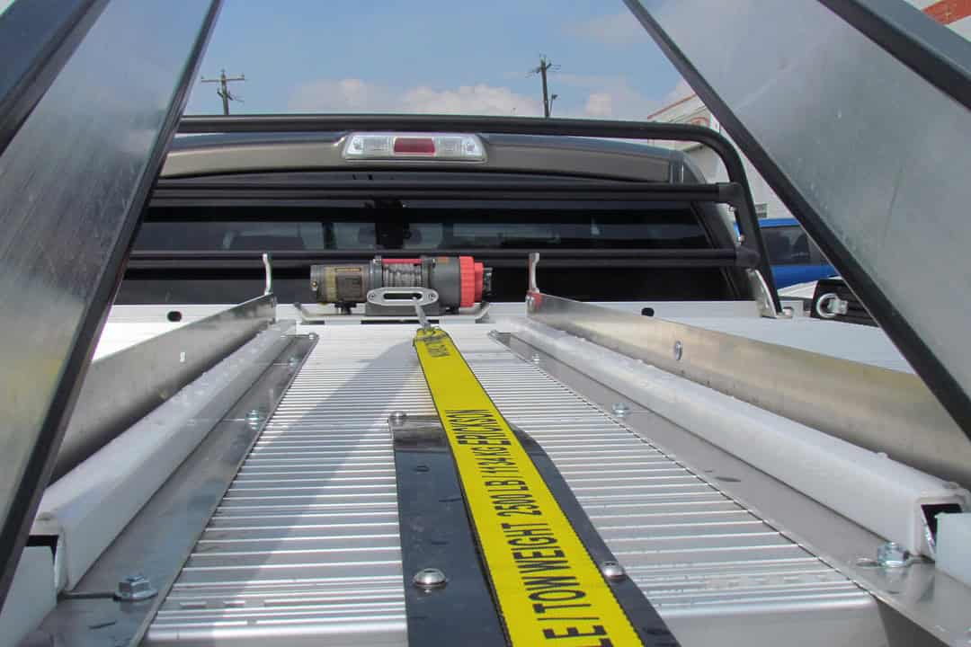 Sit-Down Jet Ski Loading Ramp for Pickup Trucks | FlexxLoader