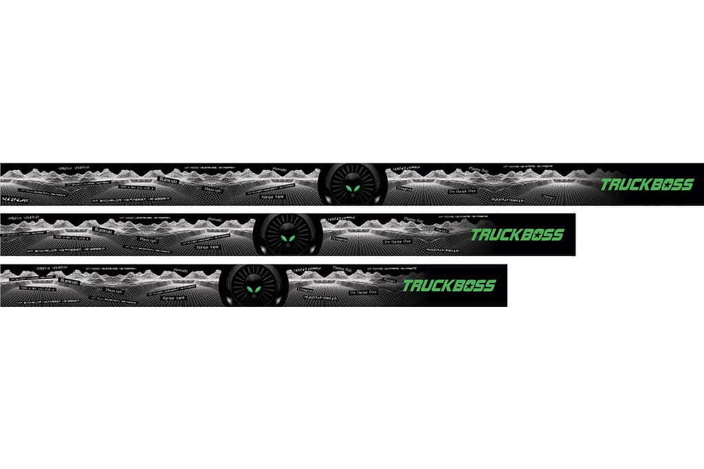 Deck Graphic Wrap Aliens - TRUCKBOSS Decks